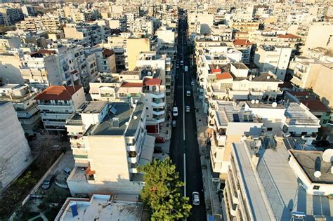 Ολοκληρώθηκε η ασφαλτόστρωση της οδού Μαιάνδρου Κορδελιό Εύοσμος