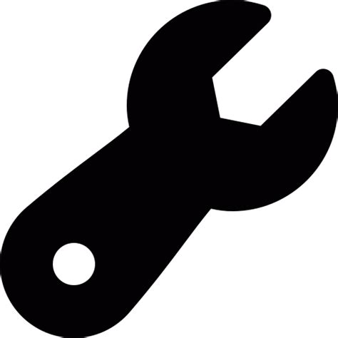 Spanner Icon User Interface And Gesture Icons