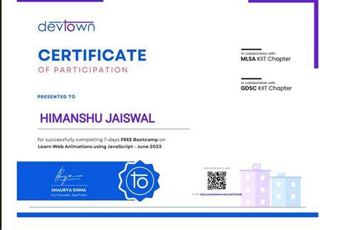 himanshu jaiswal on linkedin javascript animation