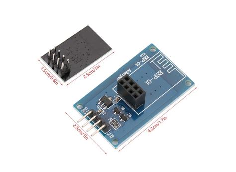 Módulo Wifi Esp8266 Esp 01 Módulo Serial Sem Fio Módulo Wifi Wlan Wirelesstransceiver Com