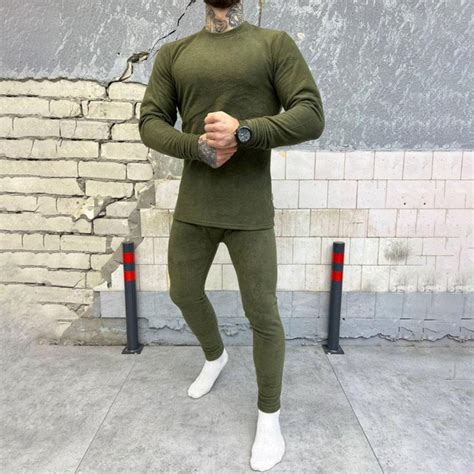 Флисовое Мужское Термобелье до - 30 °C / Теплосберегающий комплект ...