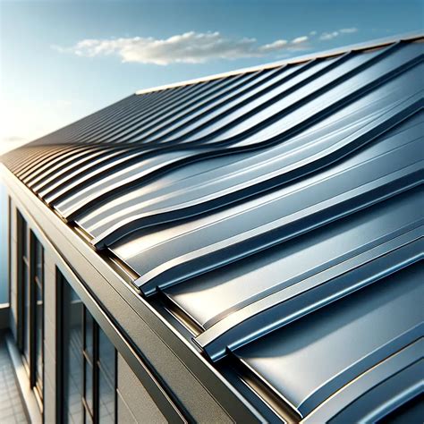 Standing Seam Metal Roof 5 Star Metzip Quality In Dubai
