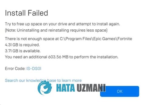 How To Fix Fortnite Not Enough Free Space Error Solutions Here