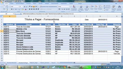 Planilha Contas A Pagar E Receber V 1 0 Youtube Hot Sex Picture