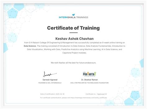 Datascience Machinelearning Ai Innovation Growth Continuouslearning Keshav Chavhan