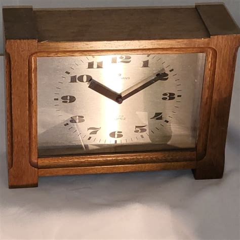 Junghans Clock 1 Aluminium Glass Wood Catawiki