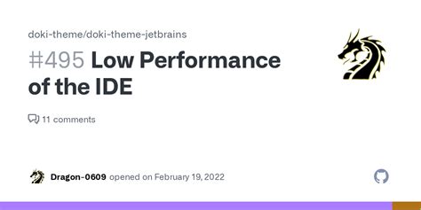 low performance of the ide · issue 495 · doki theme doki theme