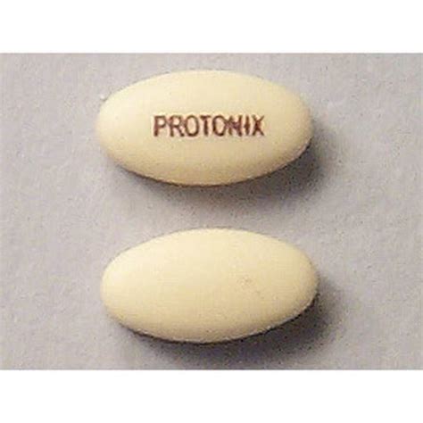 Protonix® Pantoprazole Sodium 40mg Delayed Release 90 Tablets