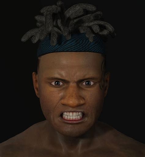 D Model Realistic Super Hero Naked Model Vr Ar Low Poly Cgtrader