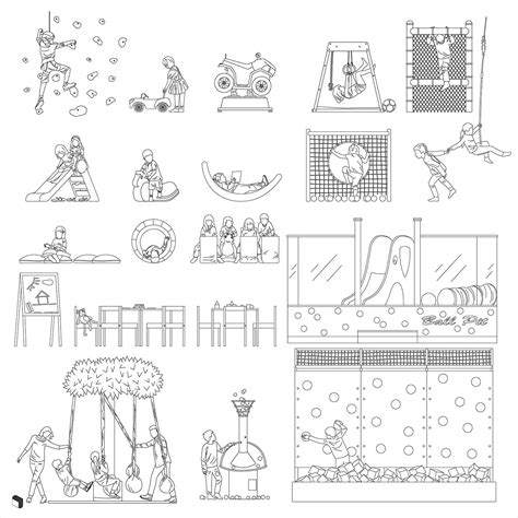 Cad Indoor Playground Toffu Co