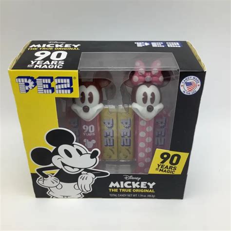 Disney Mickey The True Original 90 Years Of Magic Mickey And Minnie Pez