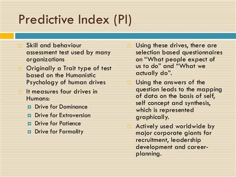 Evaluation Of Psychometric Tools