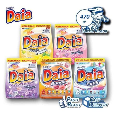 Daia Detergent Bubuk 470 Gram All Variant Lazada Indonesia