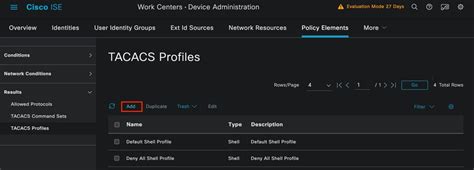 Configure Custom TACACS Role For Nexus K Using ISE Cisco