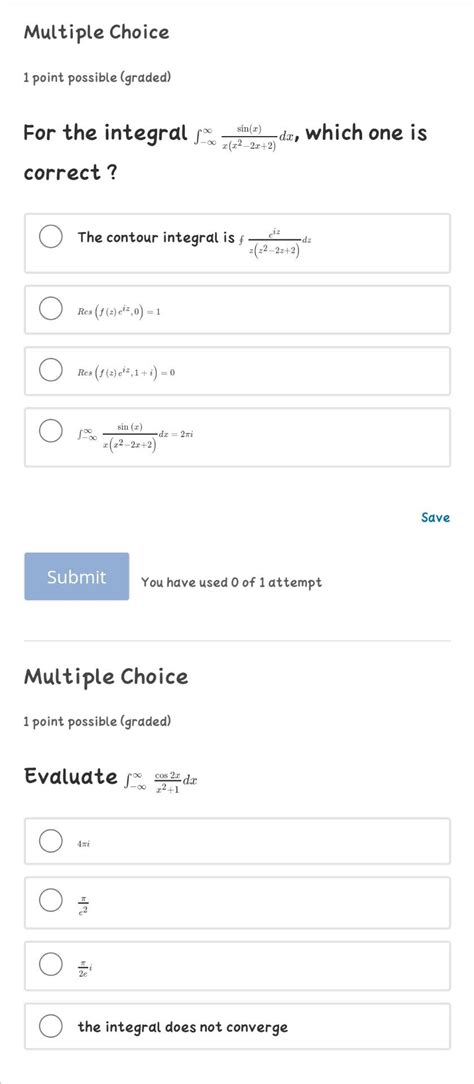 solved multiple choice 1 point possible graded evauate som
