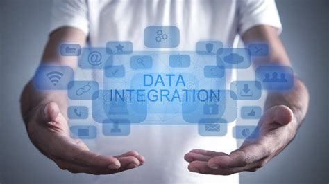 Data Integration Business Technology Stock Image Image Of Technology Management 316490105