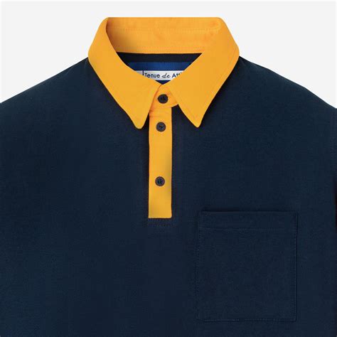 Kemeja Polo Tenue De Attire X Telkomsel Poin Multicolor Polo Navy