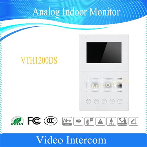 Free Shipping Dahua Analog Indoor Monitor Color Video Audio Intercom