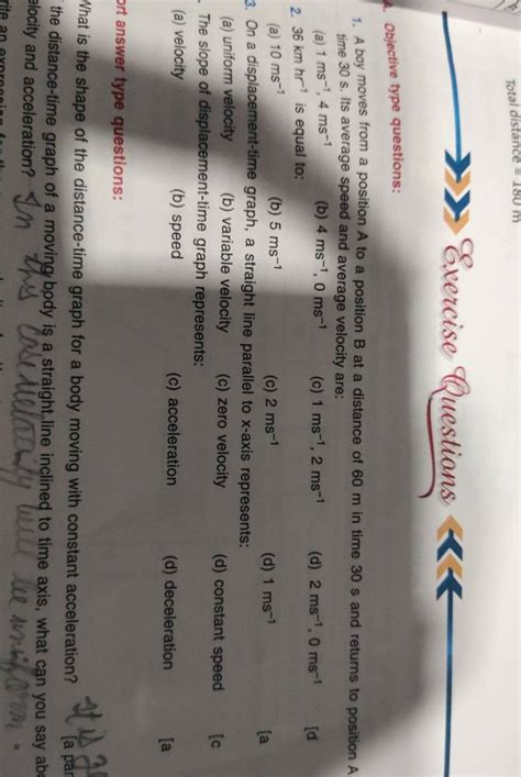 The Slope Of Displacement Time Graph Represents Filo