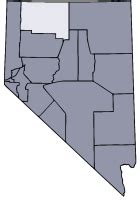 Humboldt County Nevada Color Map