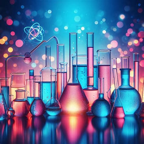 Science Background Premium Ai Generated Image