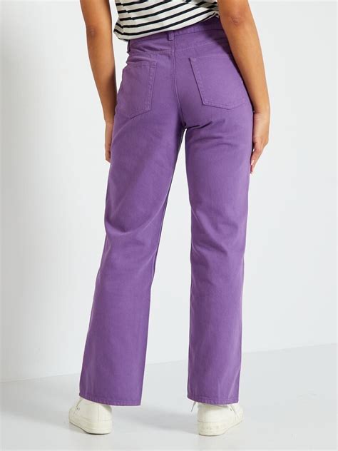 Pantalon Wide Leg Violet Kiabi 1000€