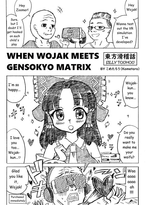 Silly Touhou When Wojak Meets Gensokyo Matrix R 2hujerk