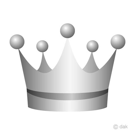 Silver Crown Clipart