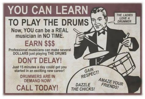 You Can Learn To Play Drums SMART