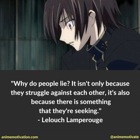 33 Of The Most Thought Provoking Code Geass Quotes