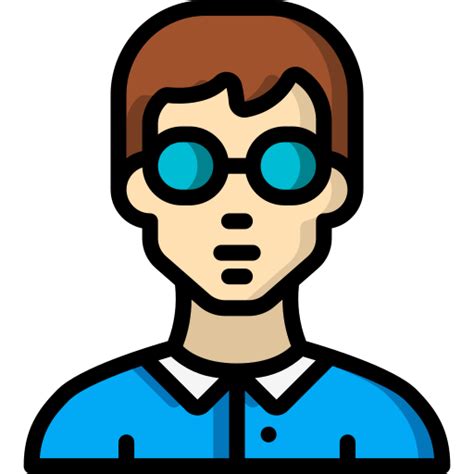 Ícone De Nerd Basic Miscellany Lineal Color