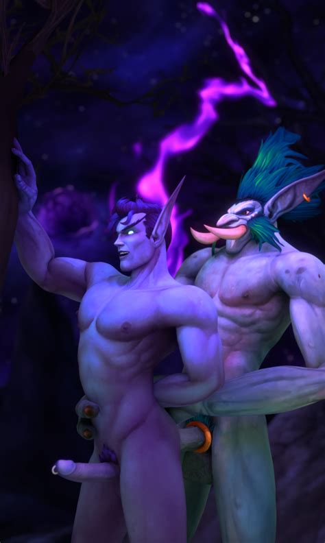 Rule 34 3d Anal Elf Gay Male Male Only Penis Silvermane Troll Troll
