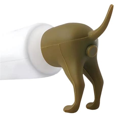 Funny Dog Butt Toothpaste Topper