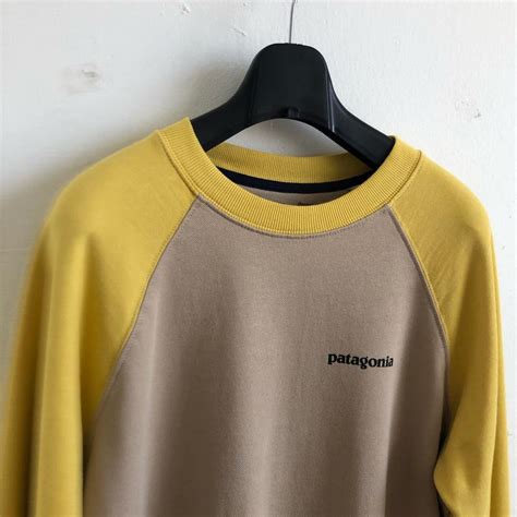 파타고니아 맨투맨 옐로우 베이지 남여공용 헬로마켓
