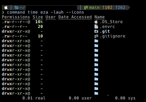 Feat Add Environmental Variable For Git Support · Issue 495 · Eza