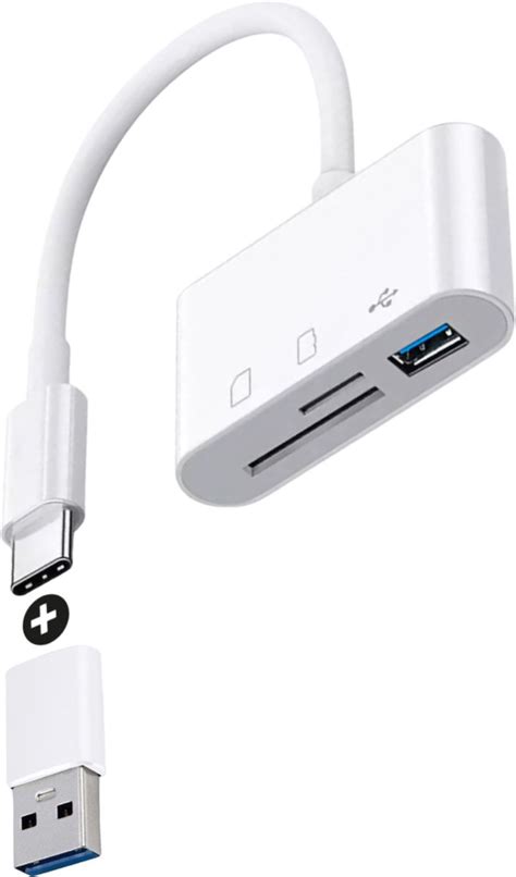 Rolio Sd Kaartlezer All In One Usb 30 En Usb C Geheugenkaartlezer