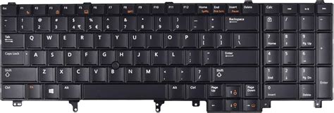 Replacement Keyboard For Dell Latitude E6540 E6530 E6520 E5530 E5520 Precision