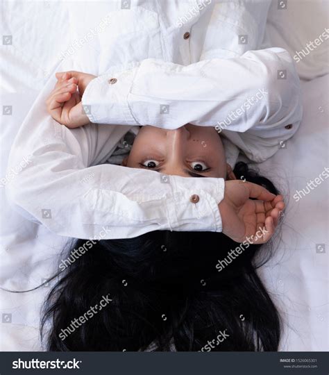 Beautiful Woman Lying Bed Sexy Lady Stock Photo Shutterstock