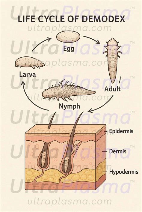 Ultraplasma™ Demodex Folliculorum Brevis Ultraplasma™ Human
