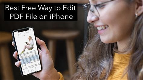 Best Free Way To Edit PDF File On IPhone Free PDF Editor For IPhone