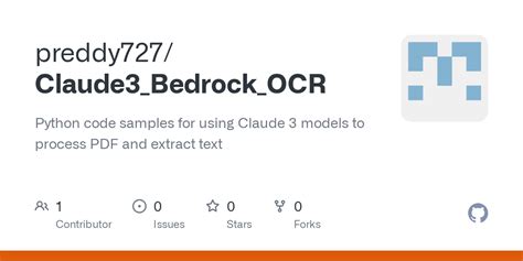 Claude3bedrockocrtextract Demoipynb At Main · Preddy727claude3bedrockocr · Github