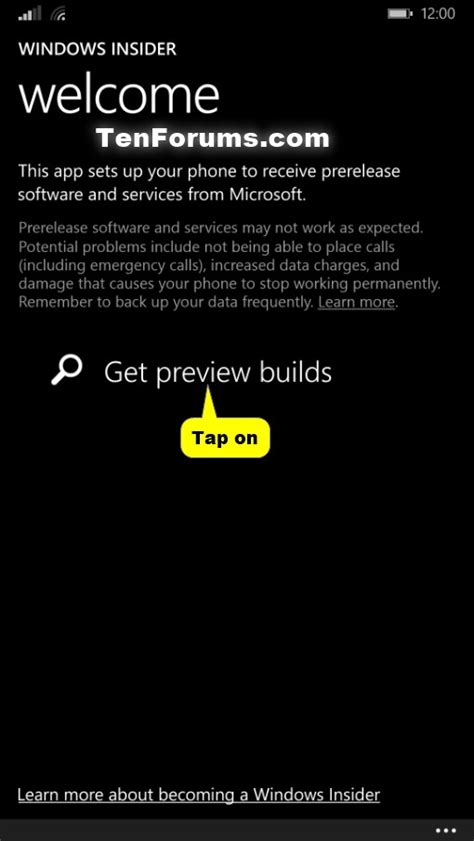 Windows Mobile Insider Preview For Phones Update To Tutorials