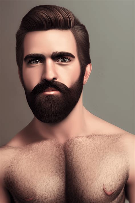 Knappe Mannelijke Homoseksuele Man Met Baard Met Blond Haar En