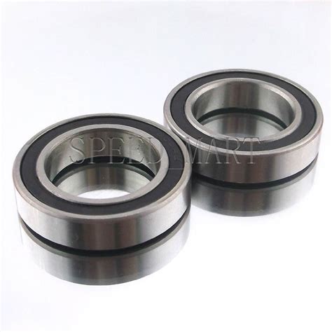 2PCS 6800-2RS 6800RS Deep Groove Rubber Shielded Ball Bearings (10mm ...