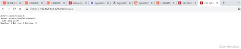 Zabbix监控nginx的状态zabbix用shell监控nginx服务运行状态 Csdn博客