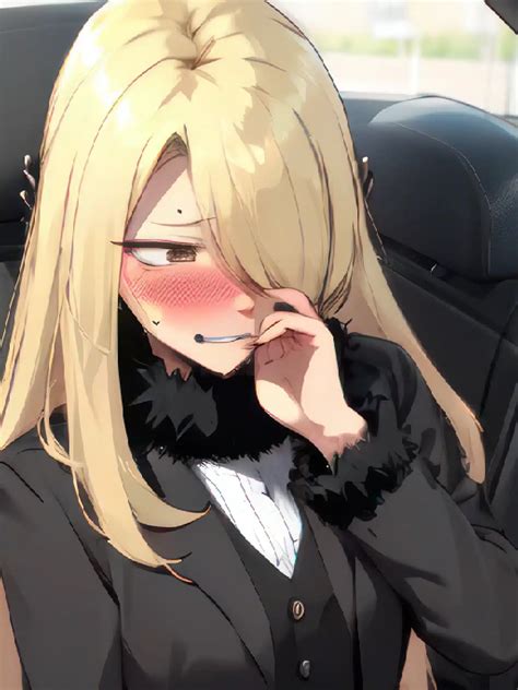 Cynthia la campeona de Pokémon que te robó el corazón regresa en estas ilustraciones