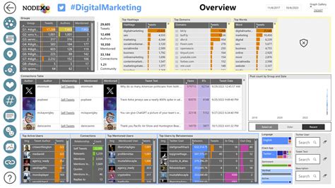 NodeXL Identifying Powerful Connections On Social Sites NISM Online