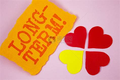 手写文本长期激励电话概念意义在很长一段时间内发生未来计划写在它旁边的撕普通橙色纸普高清图片下载 正版图片505218016 摄图网