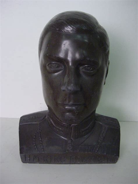 10 12 Composition Bust Of King George Newmanhire