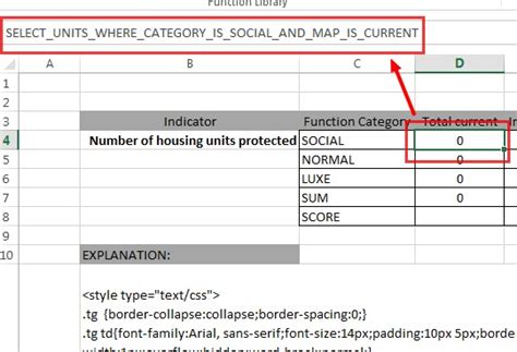 Excel Indicator Tygron Support Wiki